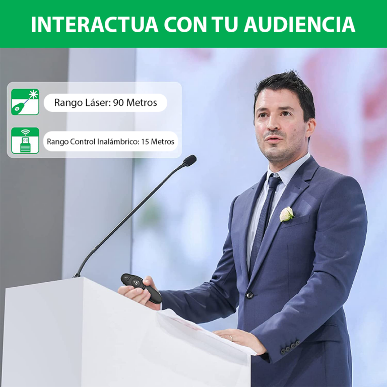 Presentador Diapositivas Puntero Ppt Powerpoint Inalámbrico – SIPO