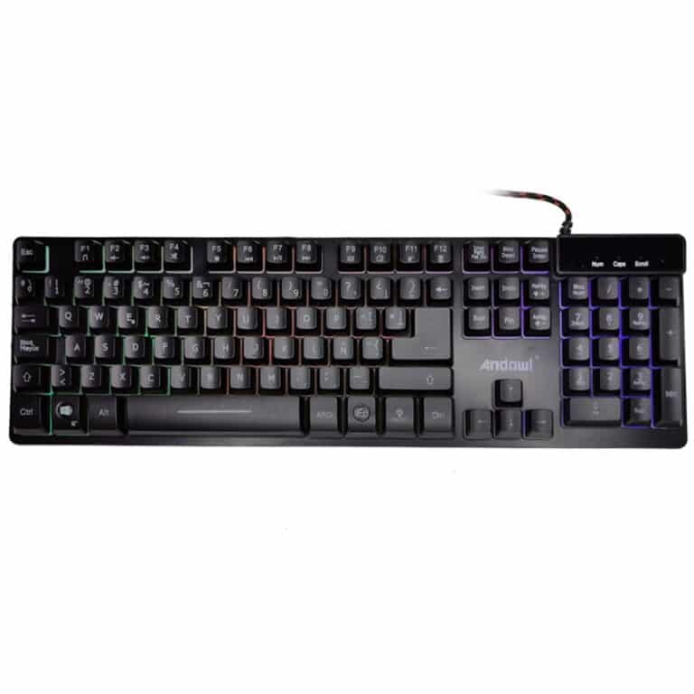 Pack gamer teclado y mouse RGB - Andowl Q-803 - SIPO