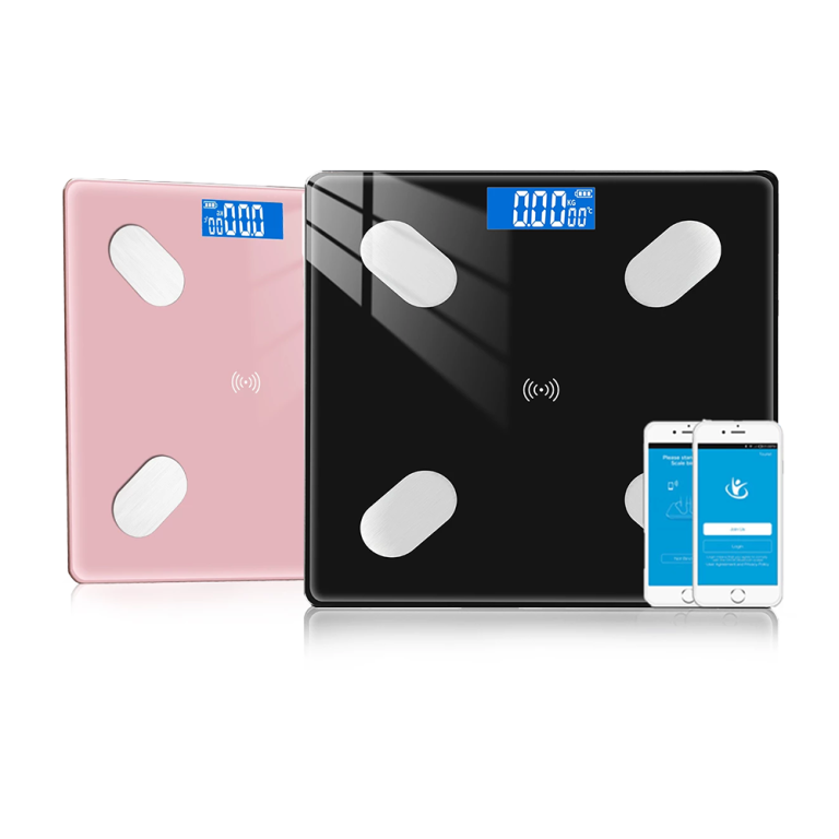 Balanza Digital Bluetooth Inteligente, mide IMC, App Smart - SIPO