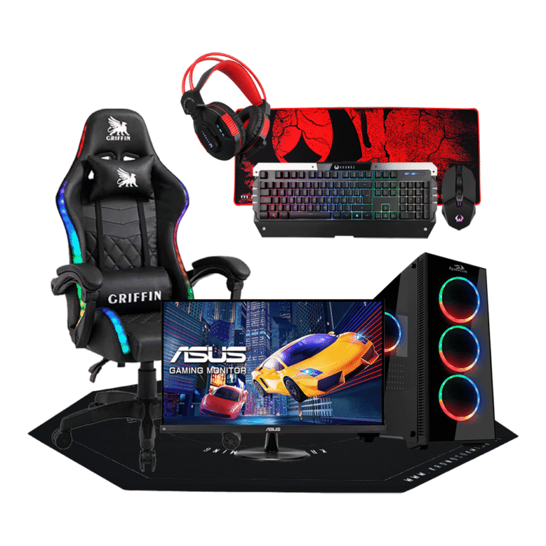 Combo Set Up Gamer: Pc Gamer Indominus Ryzen 5, Monitor, Silla RGB ...