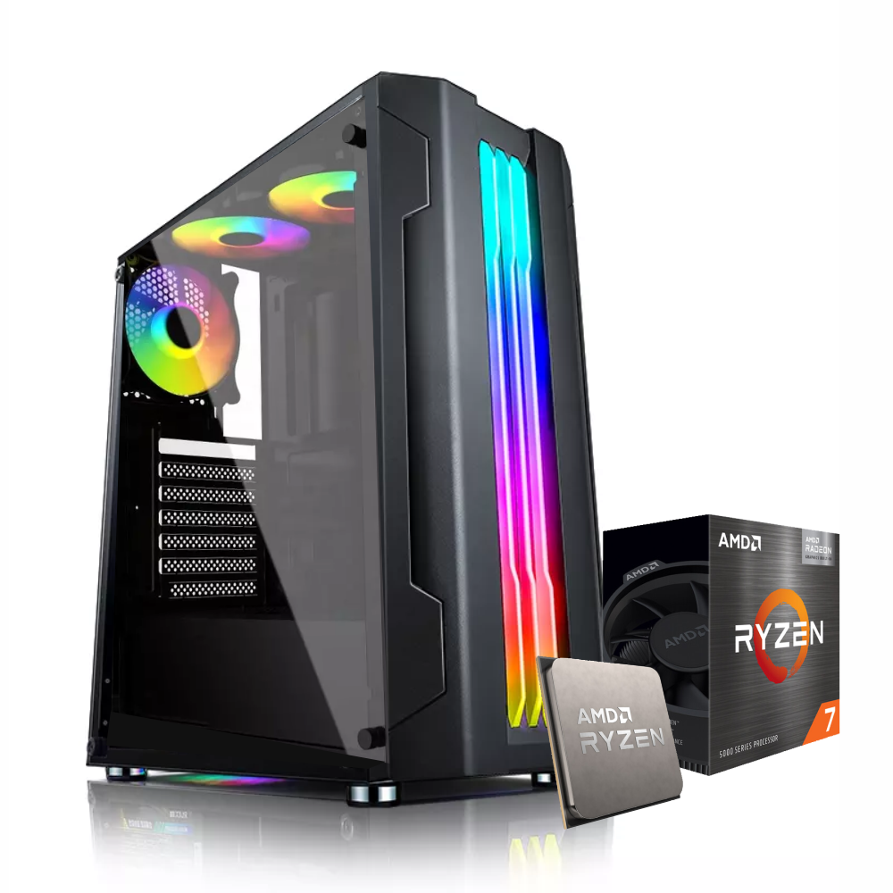PC Gamer Dreamfyre 5 – 2.0: Ryzen 5600G SSD NVMe 500GB, RAM 16GB ...