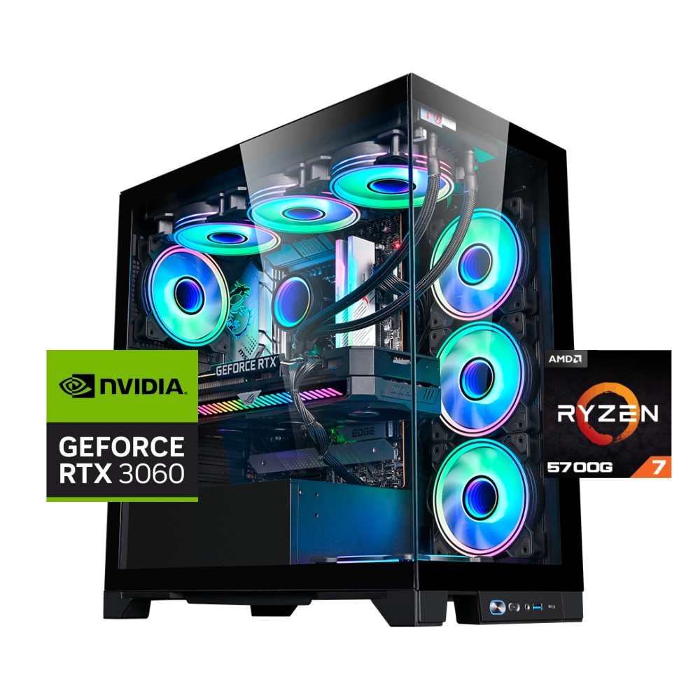 PC Gamer Sunfyre 5, SSD, RAM 32GB, RTX 3060 EAGLE OC 12G, Refrigeración ...