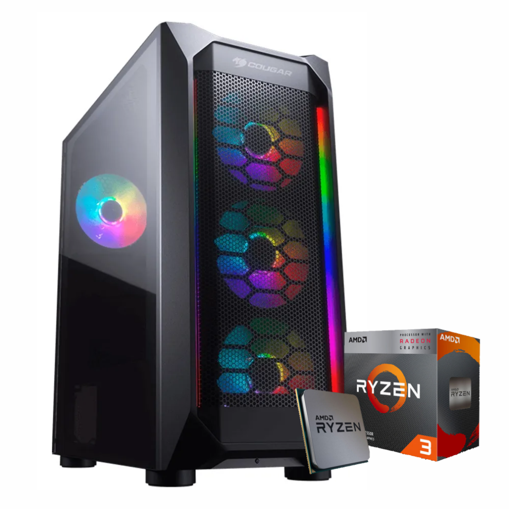 PC Gamer Dreamfyre 7: Ryzen 5700G, SSD NVMe 500GB, RAM 16GB (3200MHz, D ...
