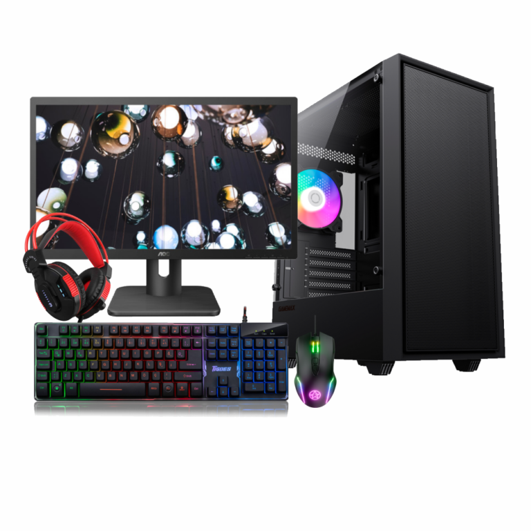 Pc Armada All in one: PC Spartan, Monitor AOC y periféricos Ultra – SIPO