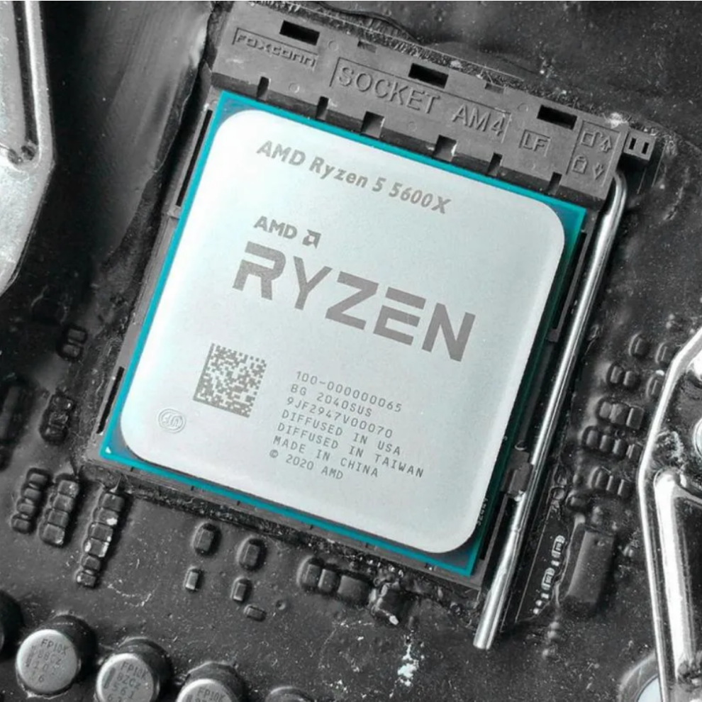 Procesador AMD Ryzen 5 5600X, 6-Core, 3,7Ghz (4,6Ghz Max Boost), Socket ...