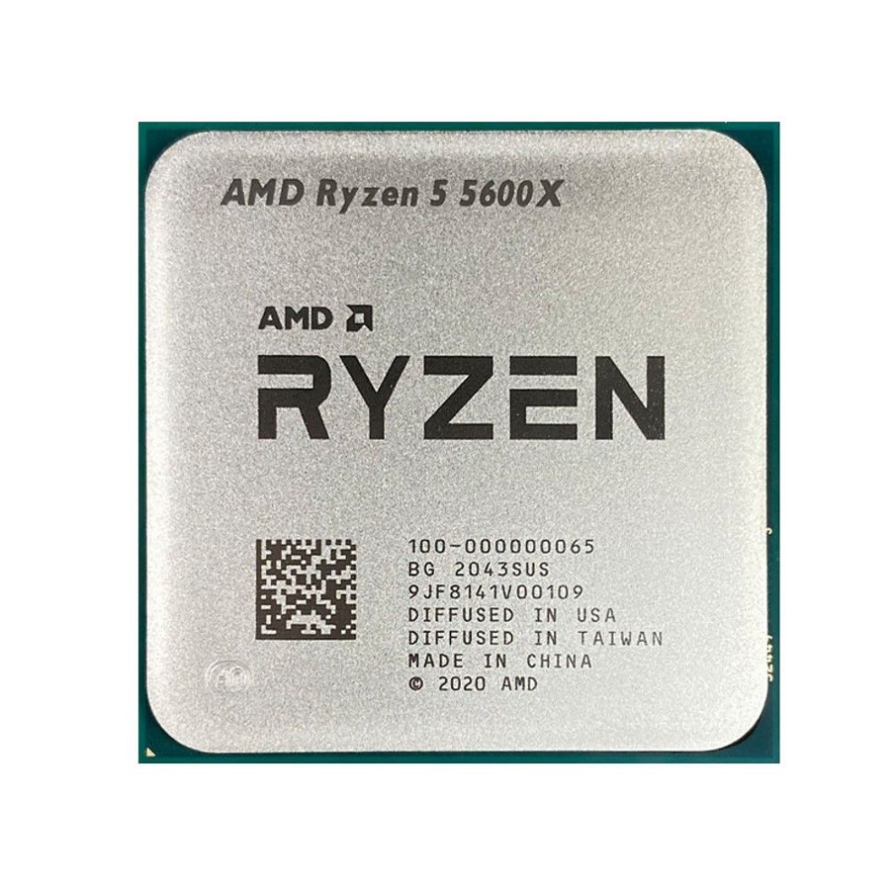 Procesador AMD Ryzen 5 5600X, 6-Core, 3,7Ghz (4,6Ghz Max Boost), Socket AM4, 65W – SIPO