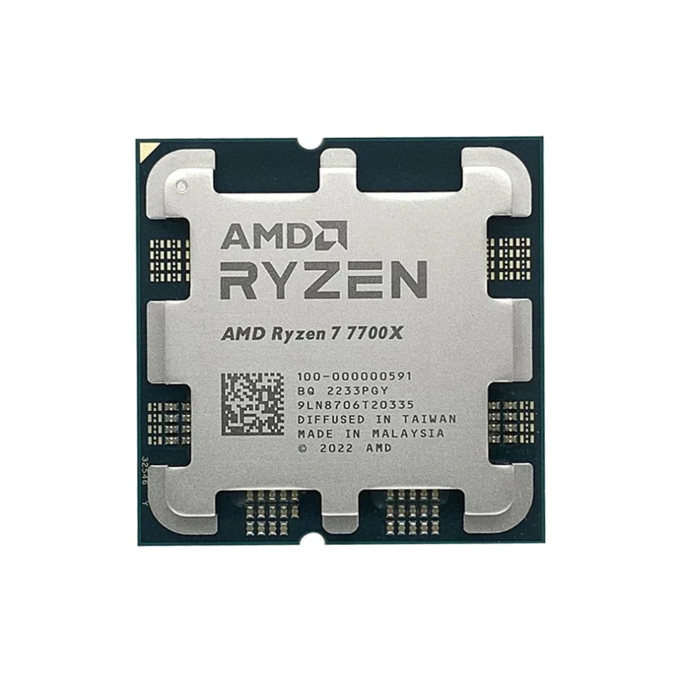 Procesador AMD Ryzen 7 7700X, 4.5GHz, 8 Núcleos / 16 Hilos, Socket AM5 – SIPO
