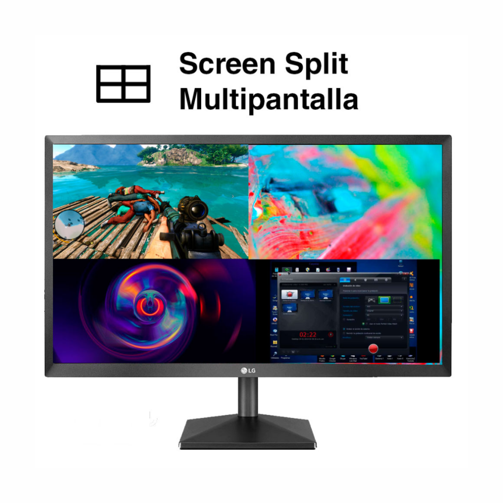 Monitor LG 22 Pulgadas IPS 22mn430h-b Full Hd Hdmi Vga VESA - SIPO