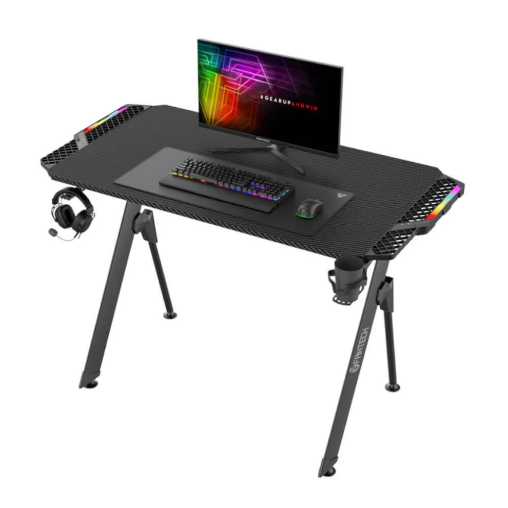 Escritorio Gamer Fantech Beta Desktop GD711 RGB Black Edition - SIPO