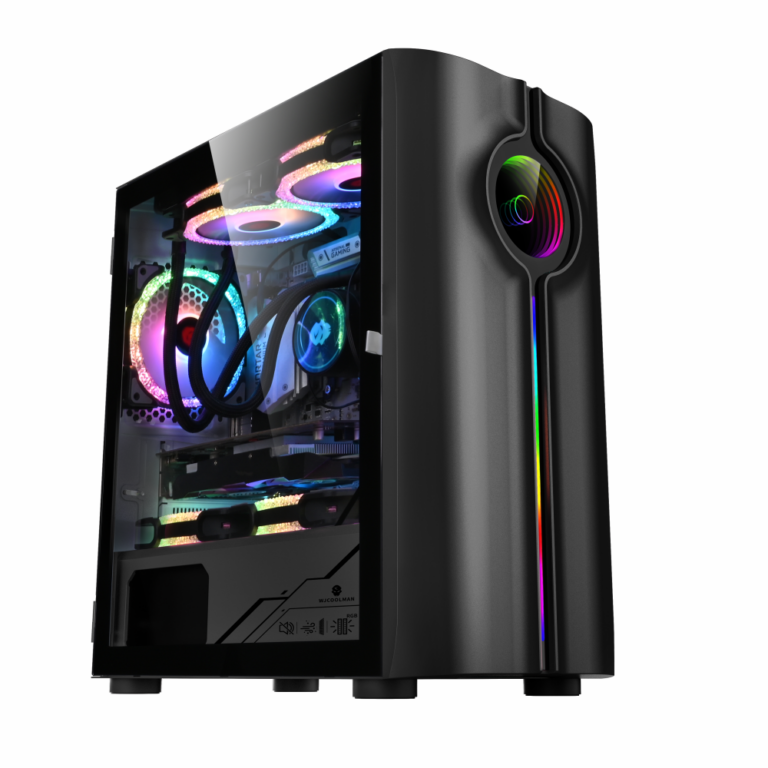 Gabinete Gamer Iron Design (Micro-ATX, Vidrio Templado, USB 3.0) – SIPO