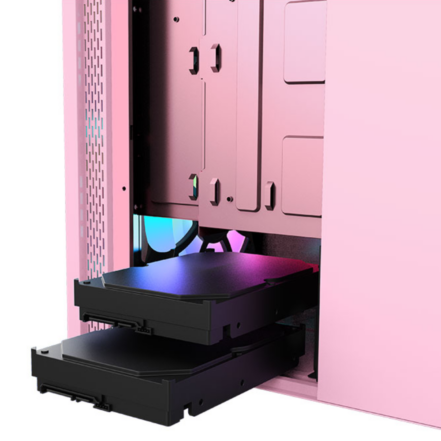 Gabinete Gamer Rose Pink (ATX, Vidrio Templado, USB 3.0, RGB) - SIPO