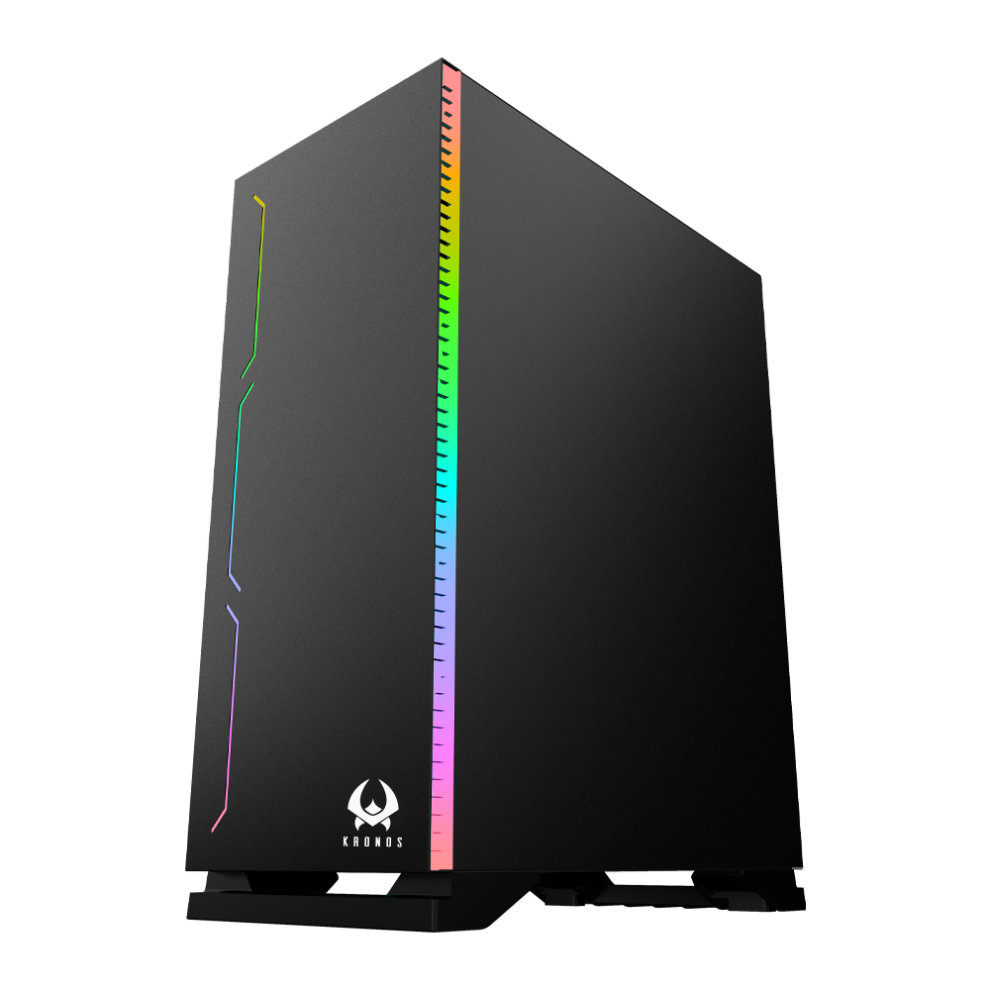 Gabinete Kronos Armor Black, ATX, Vidrio Templado, USB 3.0 – SIPO