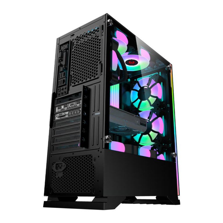 Gabinete Kronos Armor Black, ATX, Vidrio Templado, USB 3.0 – SIPO