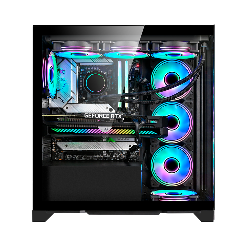 Gabinete Kronos Prisma Pro Black RGB ATX, Vidrio Templado, USB 3.0 – SIPO