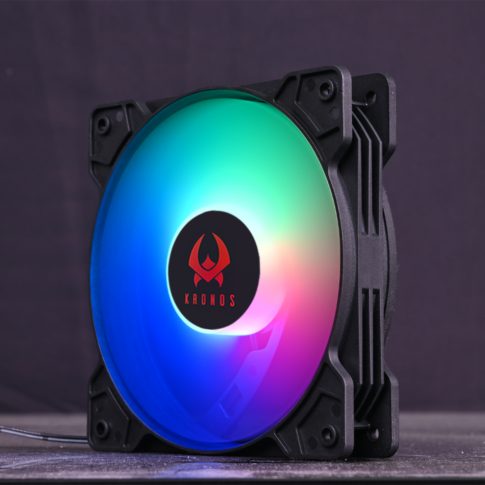 Kit 3 Ventiladores Cooler Kronos Boreal ARGB, 120mm, Molex – SIPO