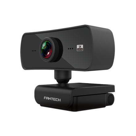 Cámara Web Fantech Luminous C30, QHD, 2K, 1440p, Gira 360° – SIPO