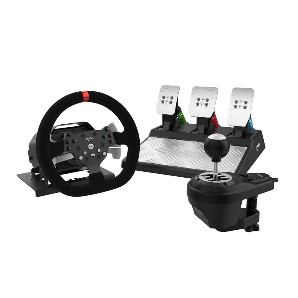 Volante Racing Universal PXN-V10, con Pedales, Incluye Shifter, Force ...
