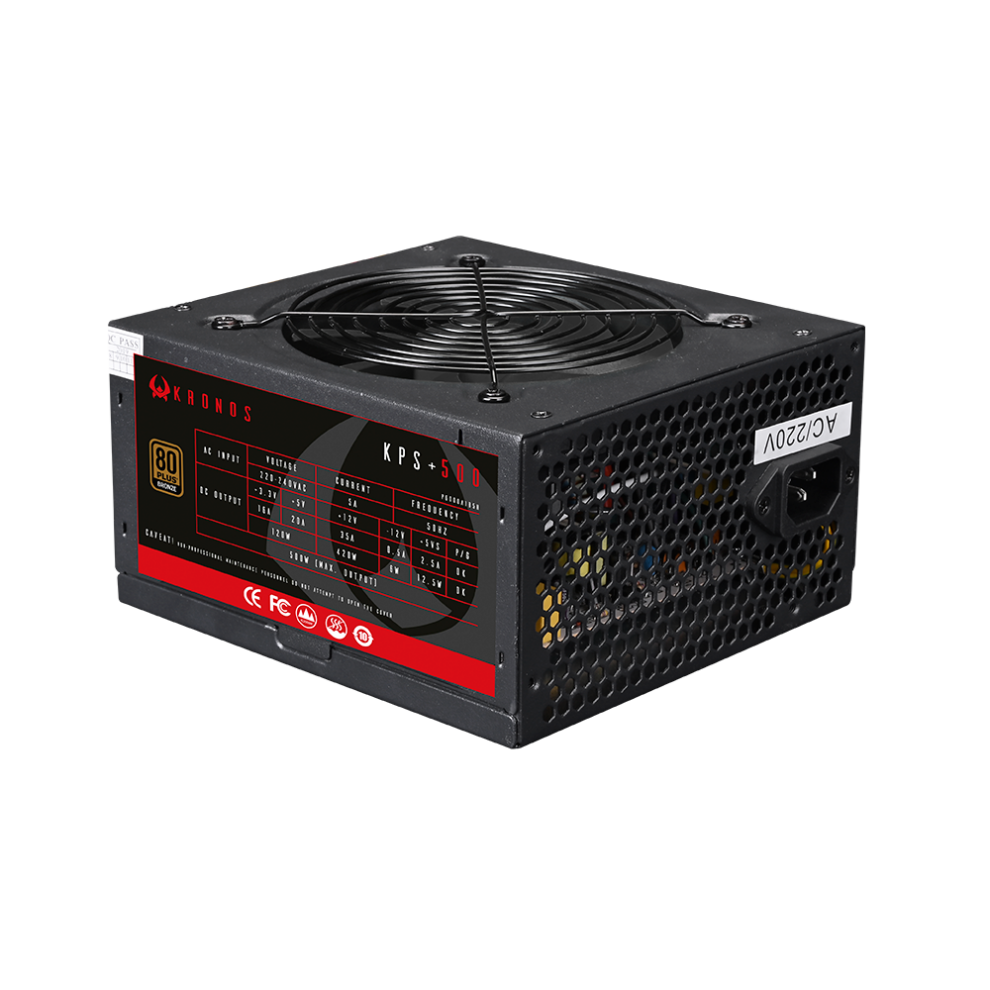 Fuente De Poder Pc 500w Kronos 80+ Plus Bronze - SIPO